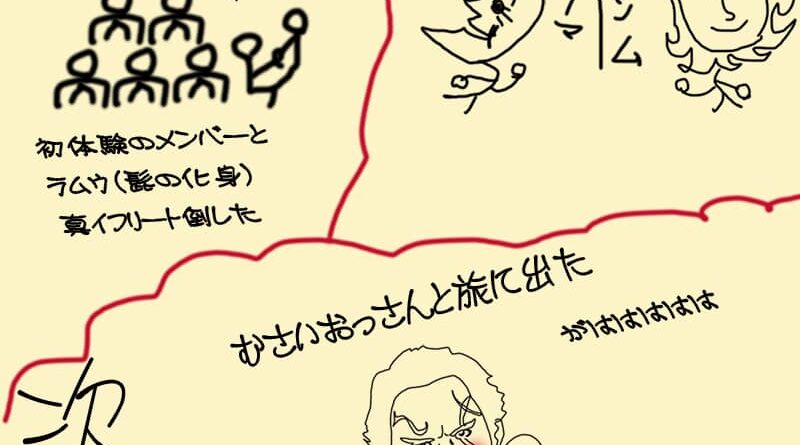 【FF14 絵日記:No12】ナーマとアジムの真実！おっさんと二人旅！ - フランクのクレイジーエオルゼアライフ FF14冒険手帳